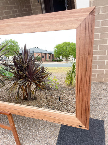 Recycled Australian Hardwood Spotted Gum Mirror Image Enhancement ...
