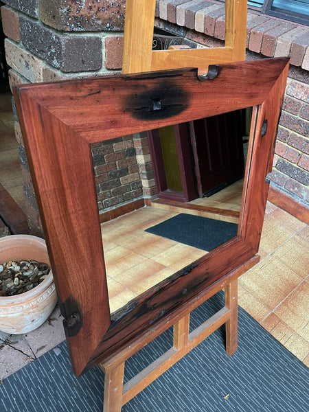 Railway Sleeper Rustic Recycled Australian Mirror Image Enhancement ...